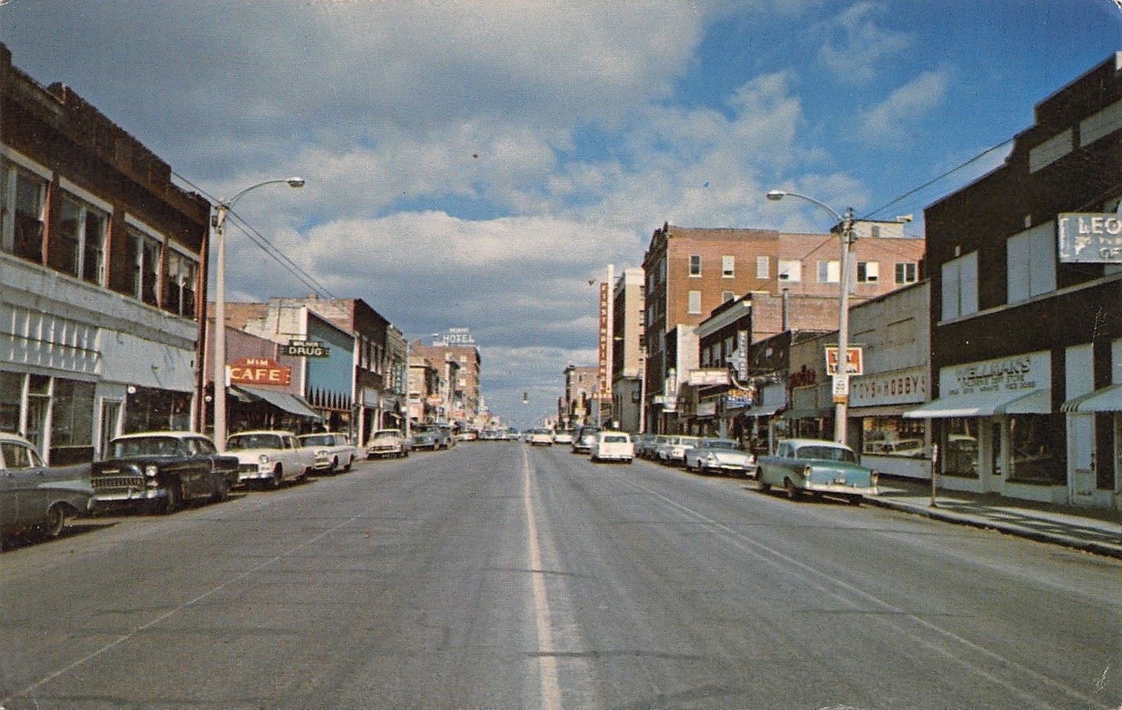 main_street_looking_north_1959 – Miami, Oklahoma History