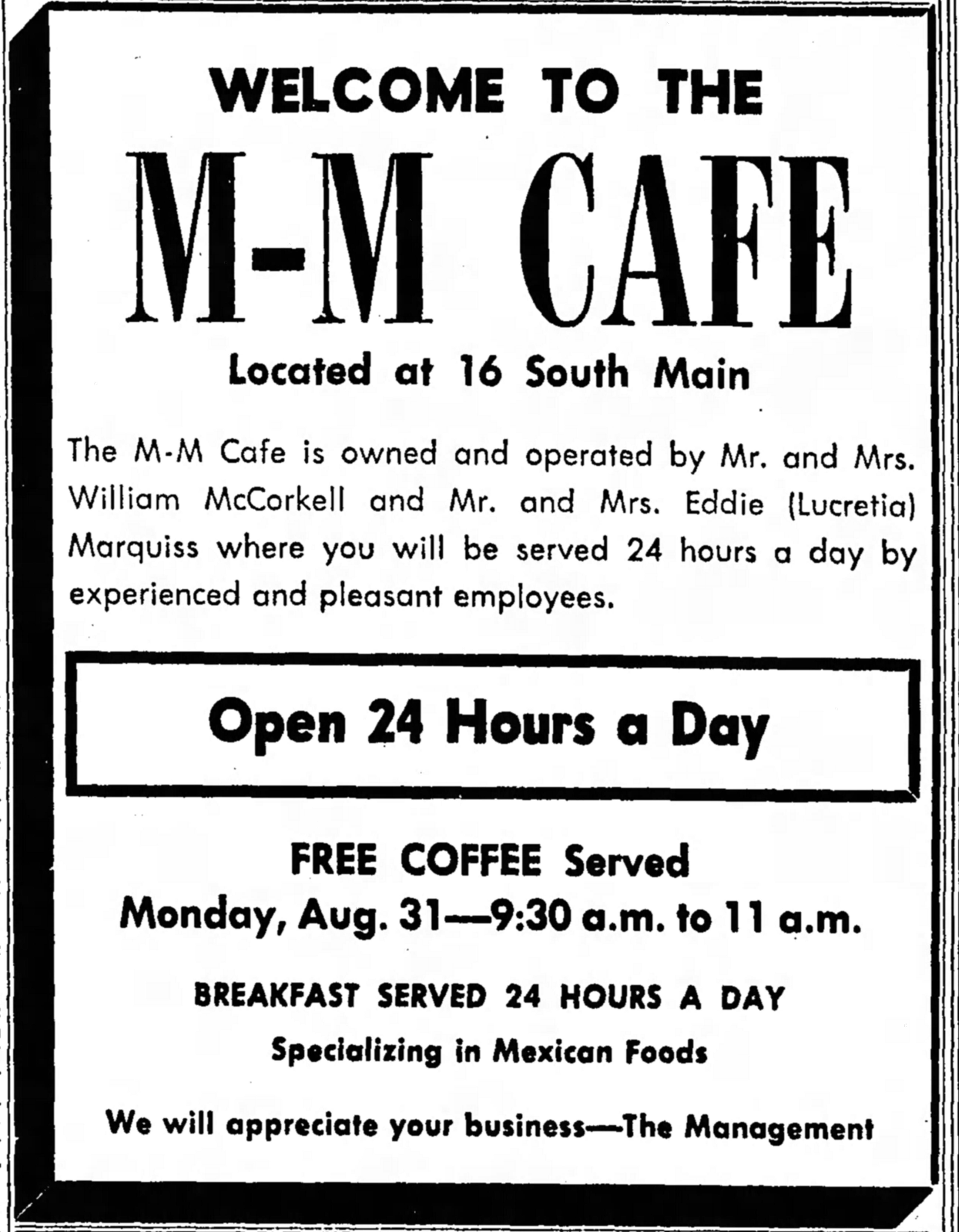 m&m_cafe_1959_ – Miami, Oklahoma History
