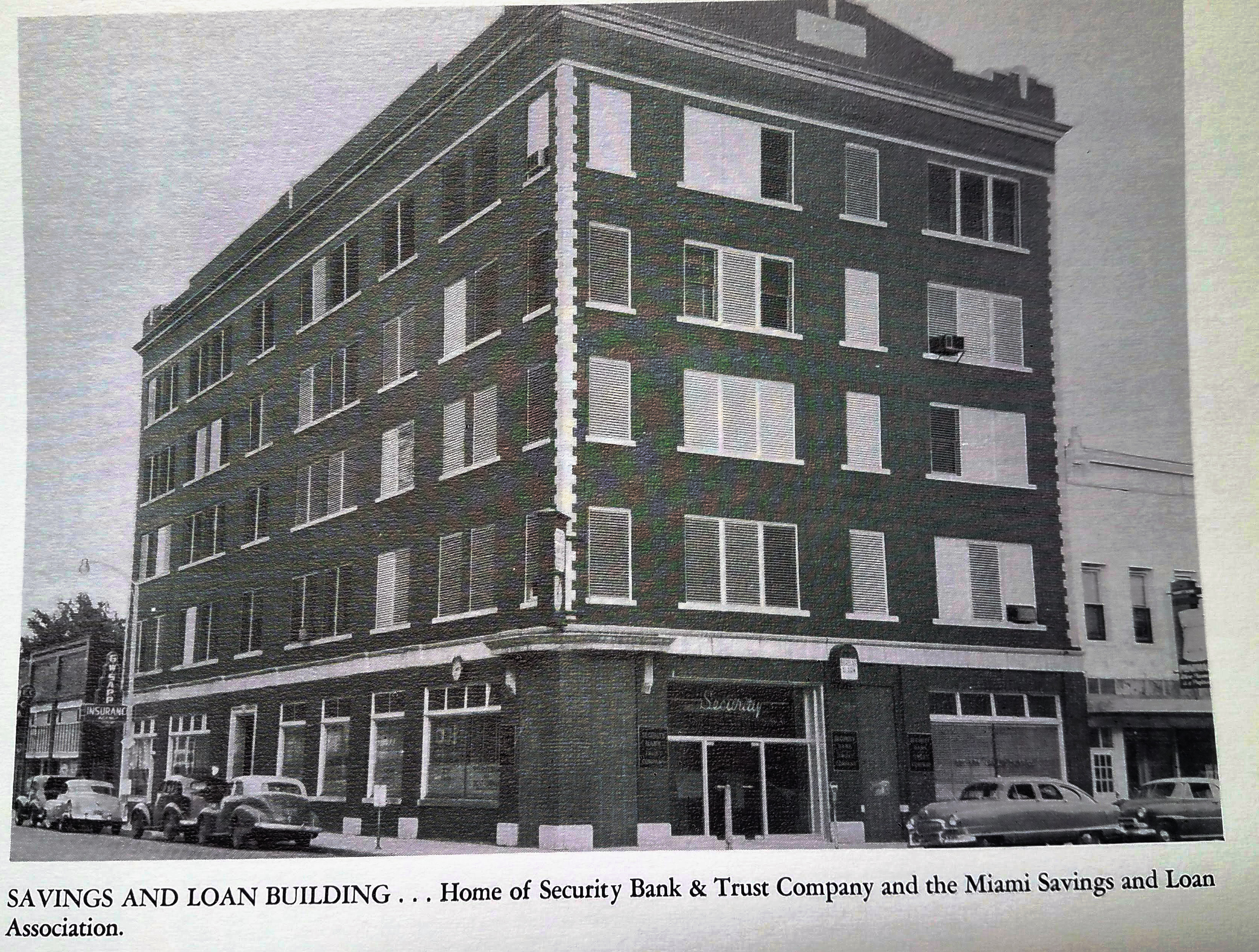 security_bank_1950s – Miami, Oklahoma History