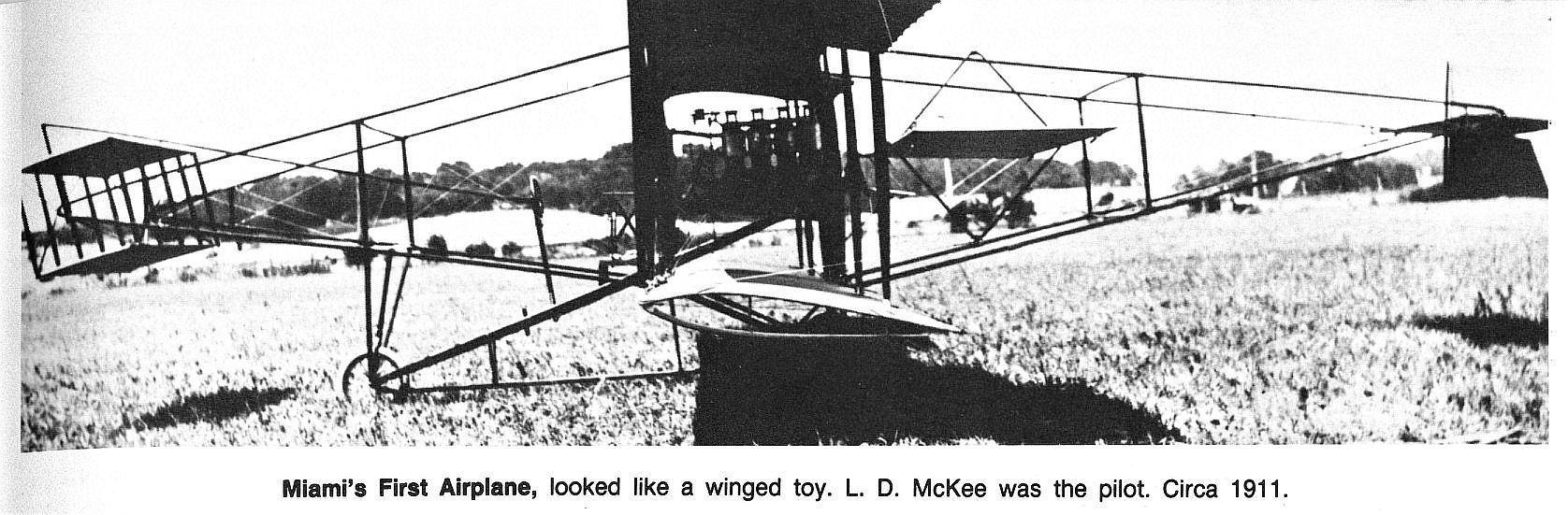 miamis_first_airplane_1911 – Miami, Oklahoma History