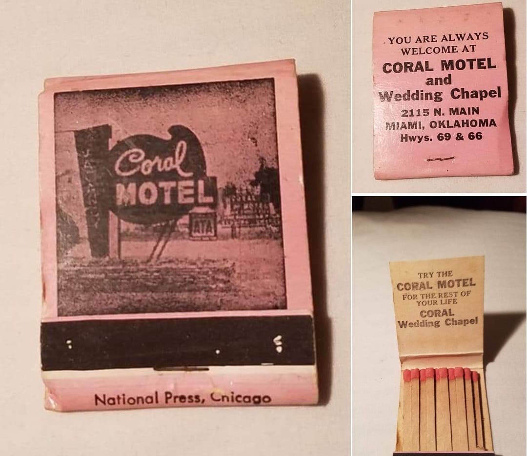 coral_motel_matchbook – Miami, Oklahoma History